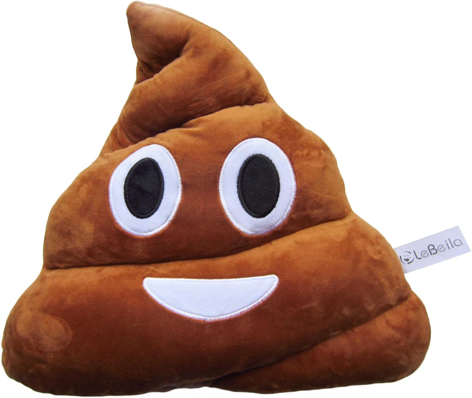 Buy LeBeila Prime Poop Emoji Pillow 32 cm Big Laughing Poo Face Emotion ...