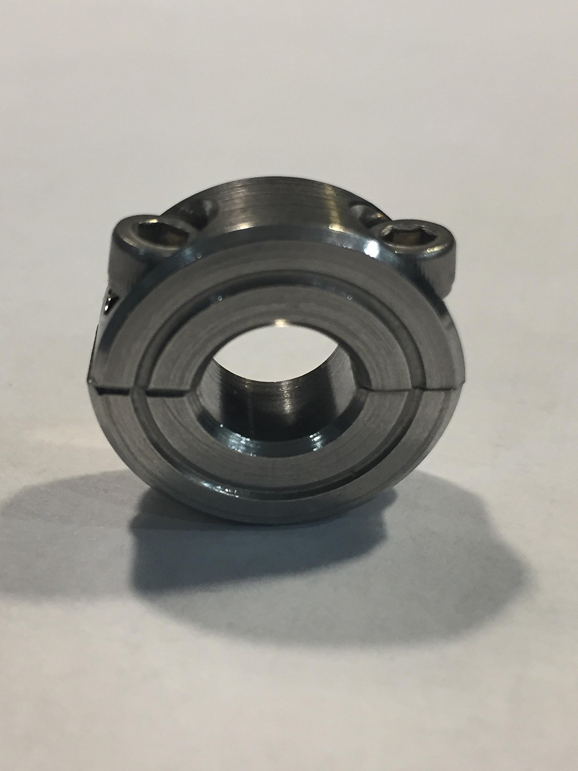 Amazon.com: 1/2” Bore, Stainless Steel, Double Split Shaft Collar, 1 Pc ...