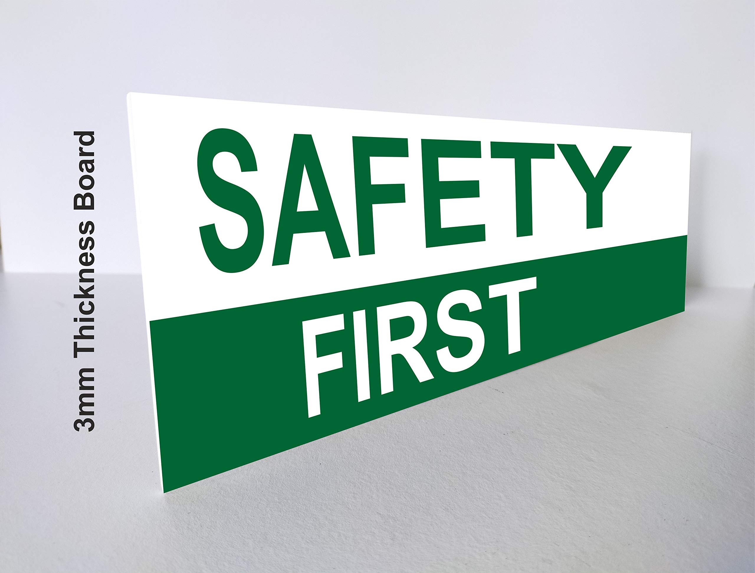 Buy SIGN EVER Safety First Sign Board Factory Office Bank Restaurant ...