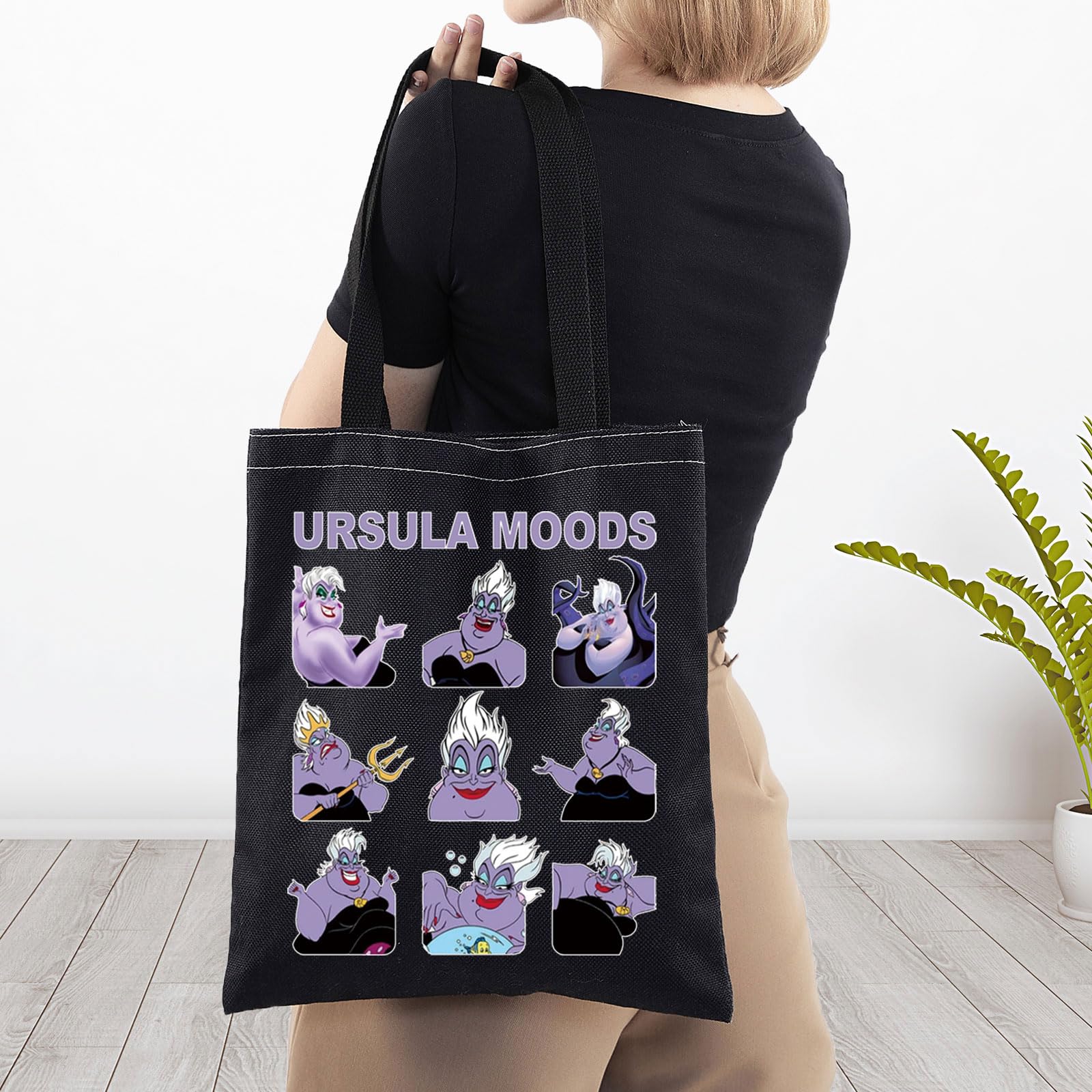 Snapklik.com : BWWKTOP Villains Tote Bag Villains Fans Gift Sea Witch ...
