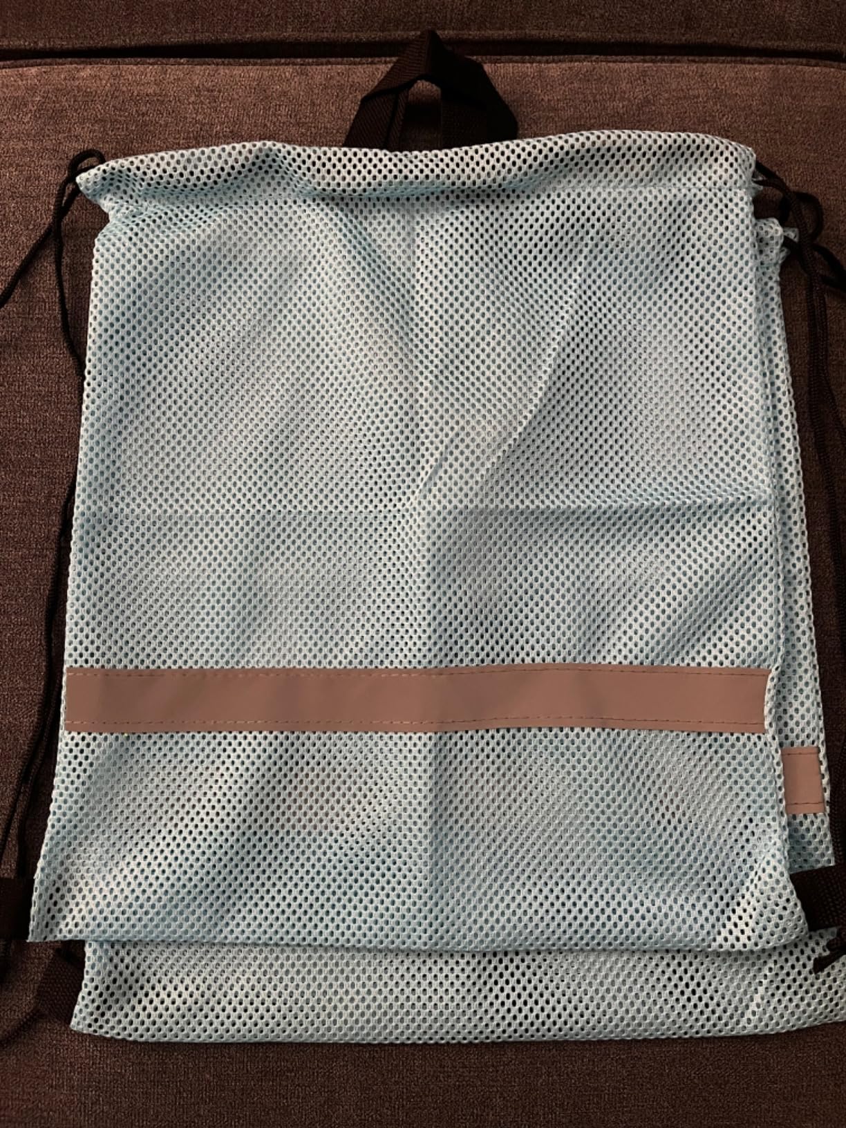 Amazon.com: GoodtoU Mesh Swim Bag - Drawstring Net Gym Beach Backpack ...