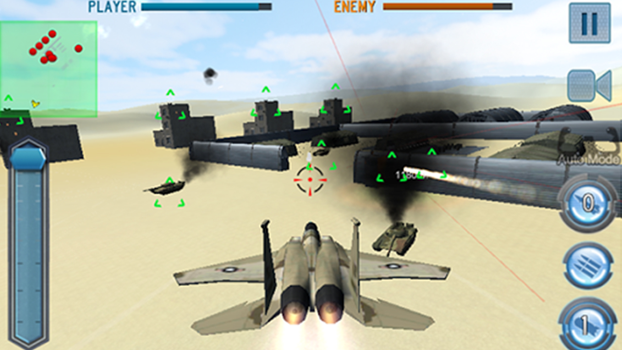 F16 Fighter Jet Strike Tank Hero Laser Simulator Game 3D: World War US ...