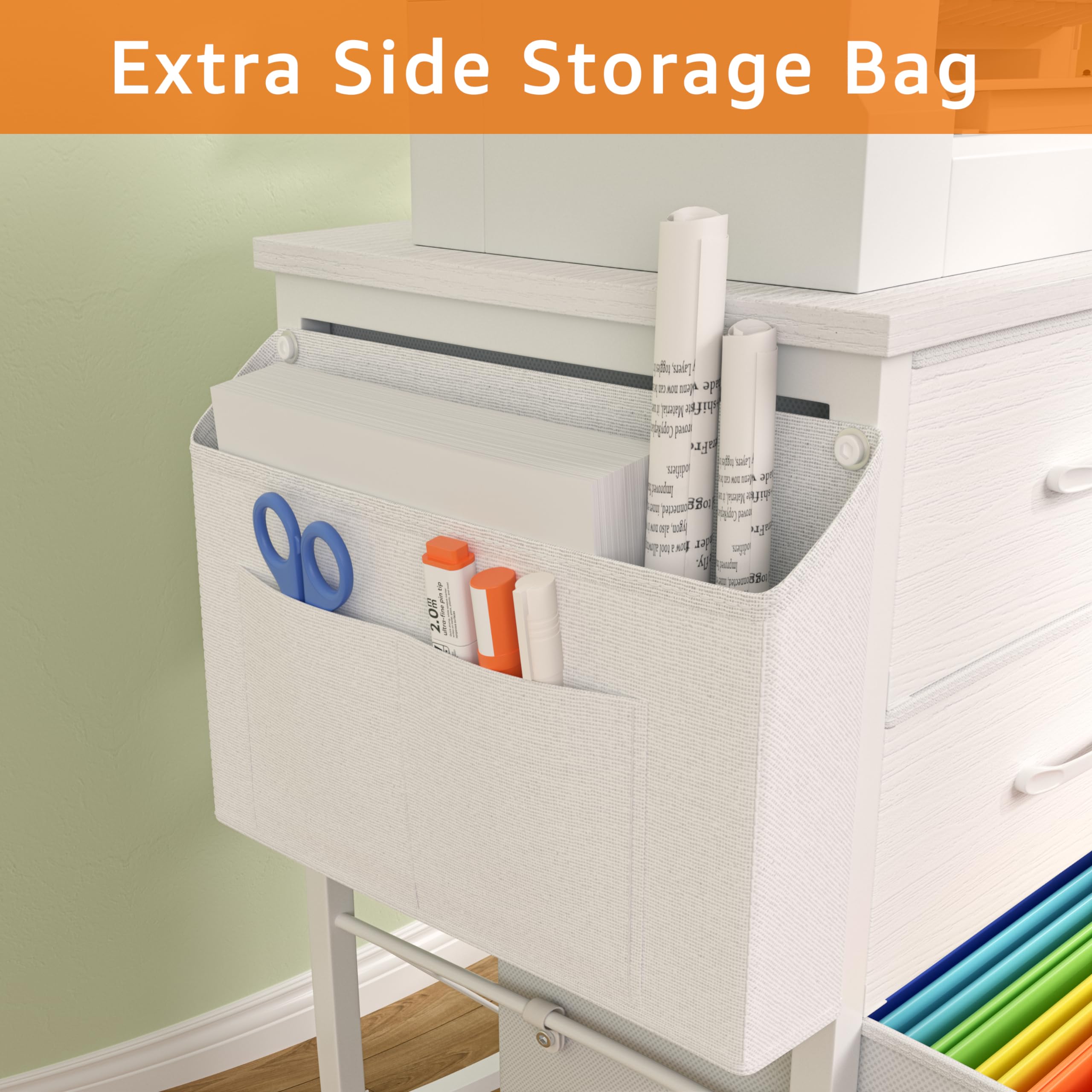 Snapklik.com : Small File Cabinets For Home Office - 3 Drawer Filing ...