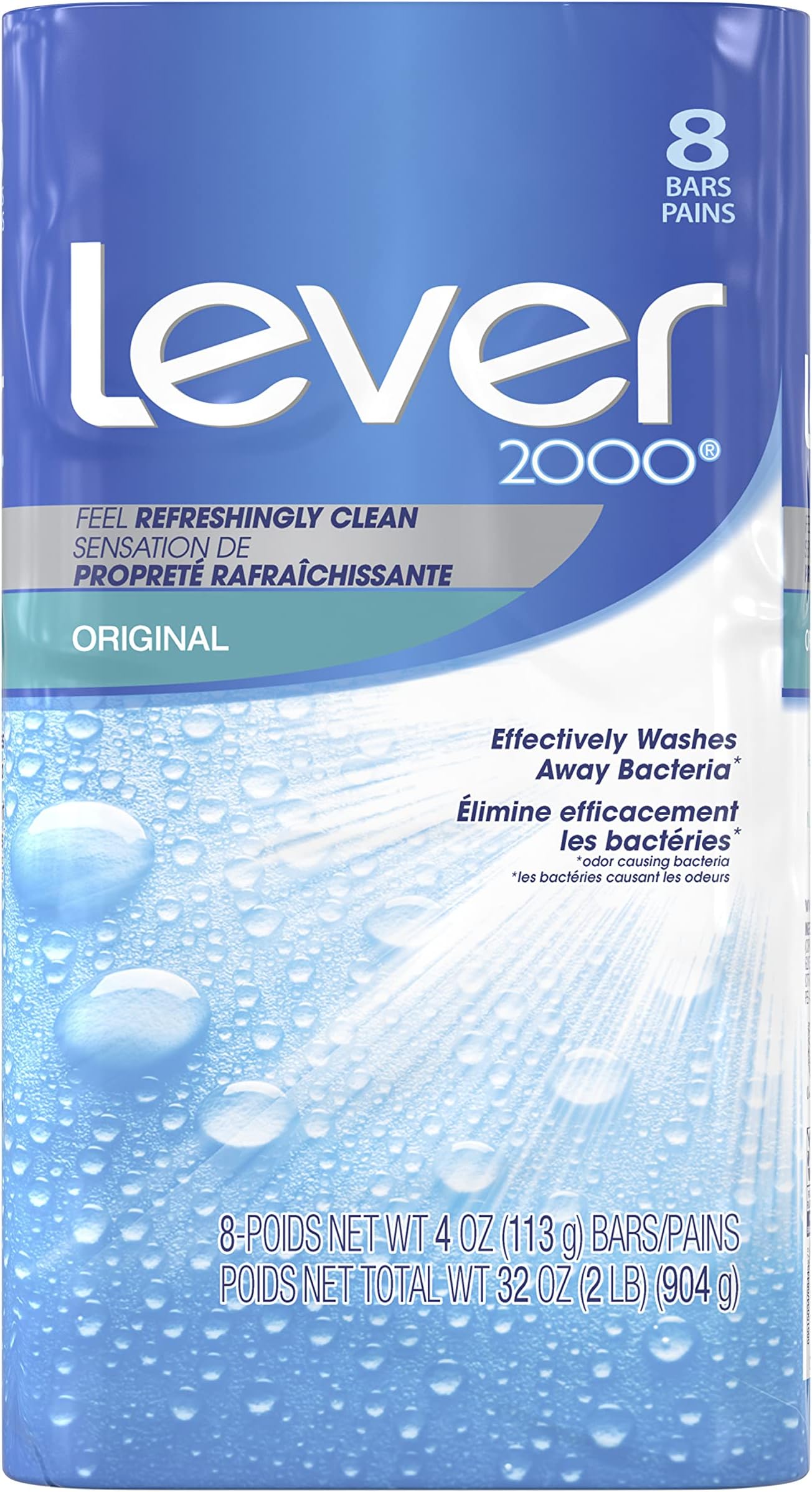 Amazon.com : Lever 2000 Bar Soap Refreshing Body Soap and Facial ...