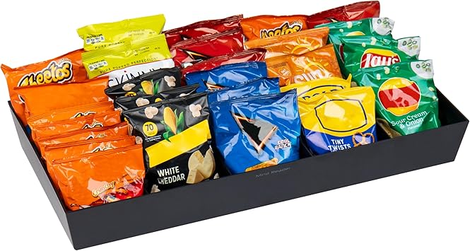 Amazon.com: Mind Reader Snack Tray, Countertop Organizer, Snack Tray ...