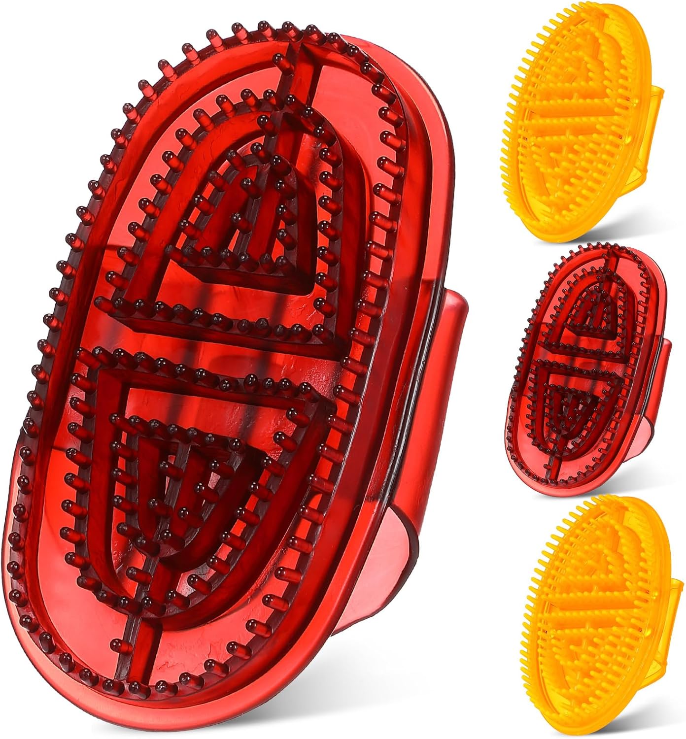 Amazon.com : Geiserailie 4 Pcs Meridians Massage Brush Cellulite Body ...