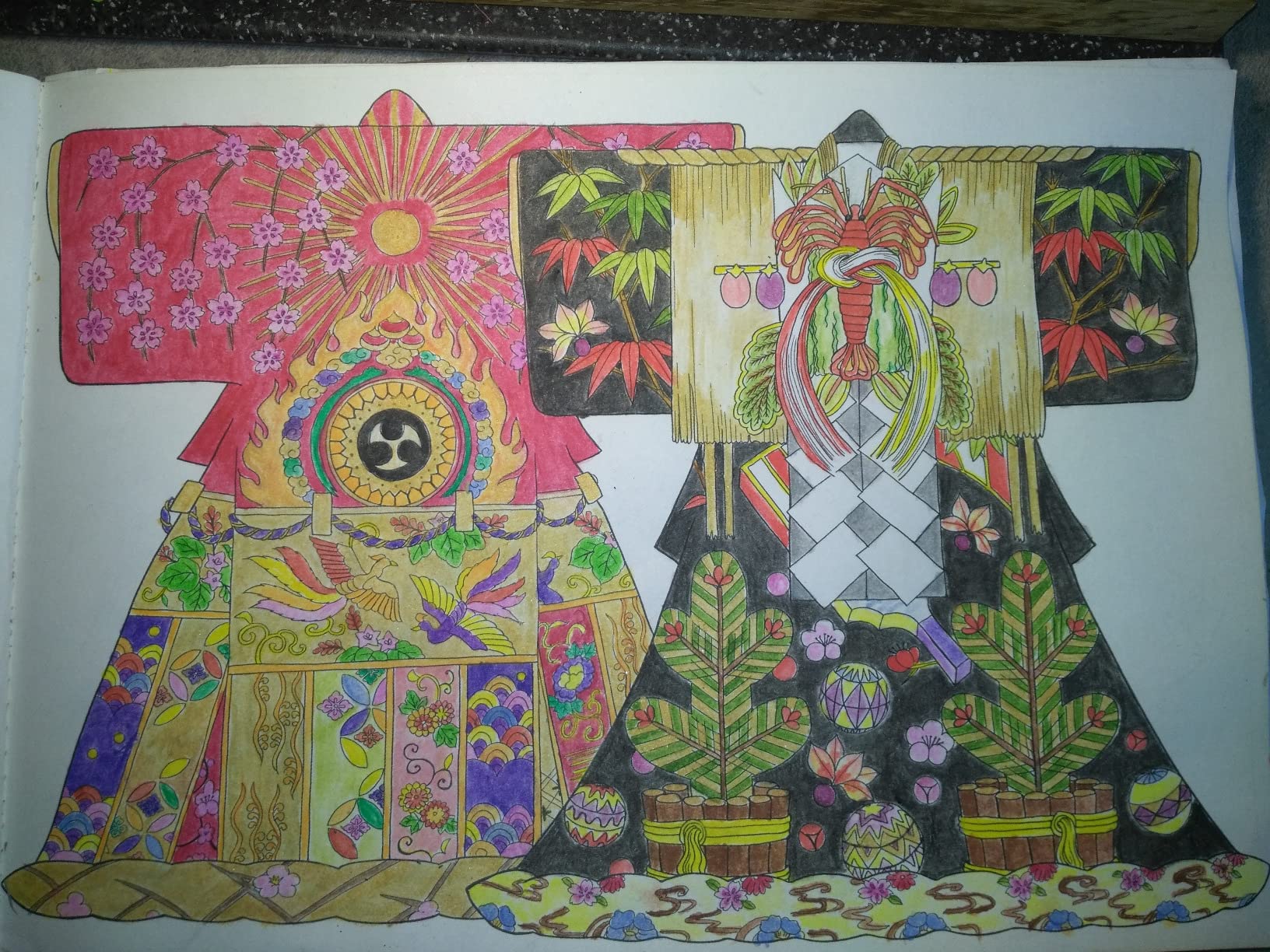 Kabuki l'art antique du théâtre - Cahier de coloriage : Suzuki, Junko ...