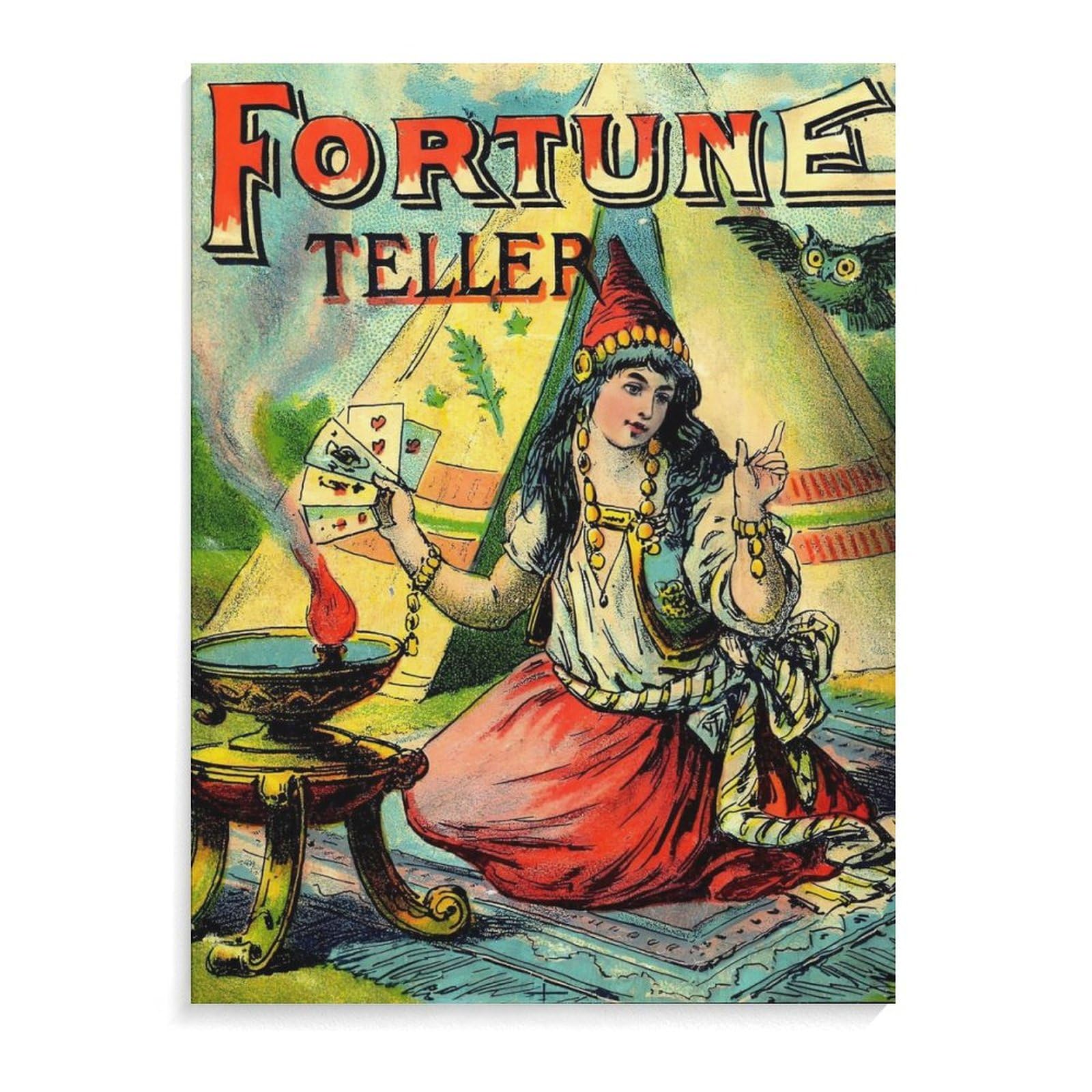 Fortune Teller Gypsy Poster Google Search Past Gypsy Fortune Teller