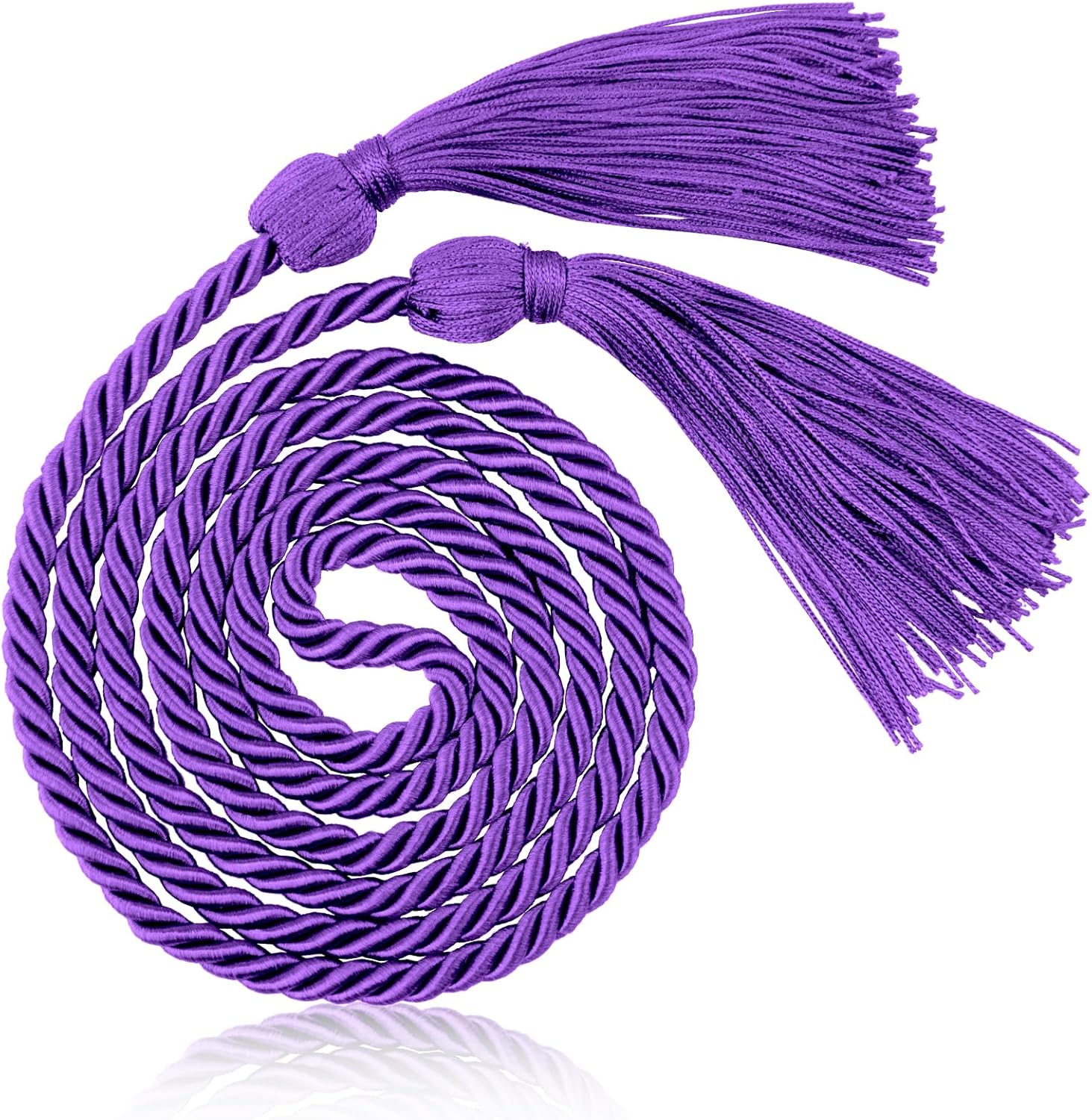 Amazon.com: Graduation Honor Cords, Purple Graduation Cord, 67" Long ...