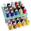 Amazon.com: Mega Kit 260 Spools Polyester Embroidery Machine Thread ...