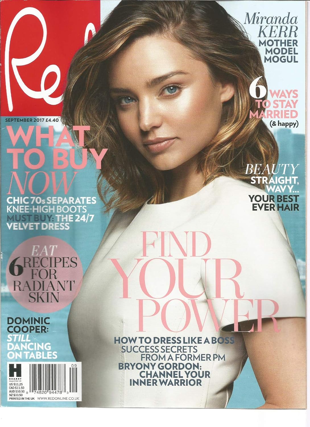 RED MAGAZINE UK SEPTEMBER 2017, FIND YOUR POWER: RED MAGAZINE UK ...
