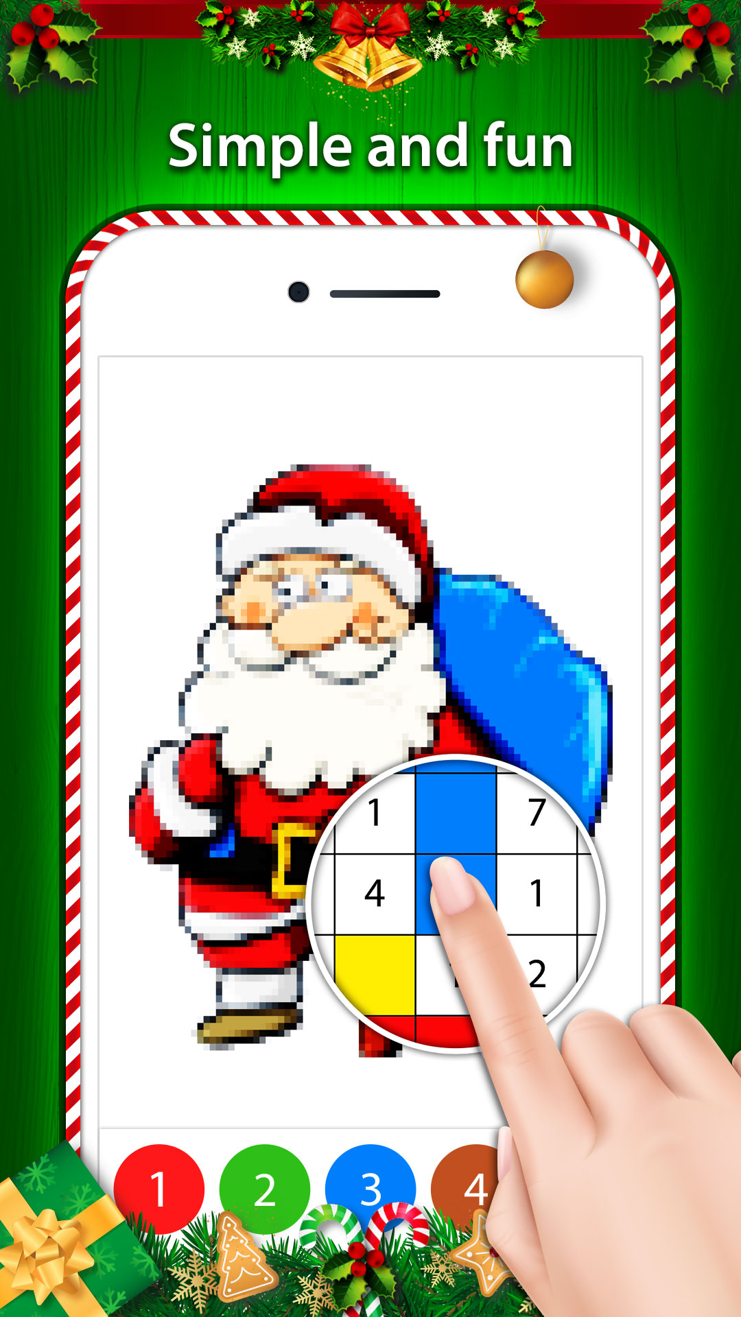 Christmas Pixel Art - Color by No. Coloring Pages - App on Amazon Appstore
