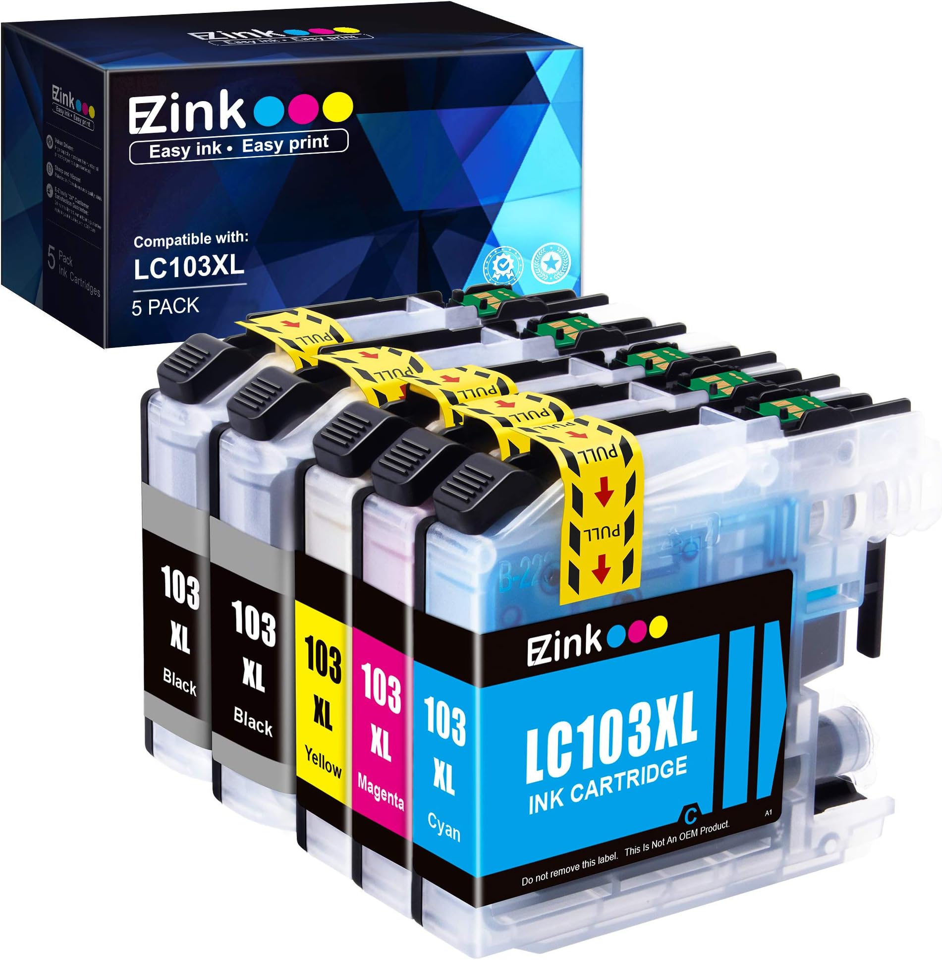 E-Z Ink (TM Compatible Ink Cartridge Replacement for Brother LC-103XL ...