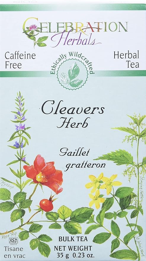 Amazon.com: CELEBRATION HERBALS Cleavers Herb Wildcrafted 35 gm, 0.02 ...
