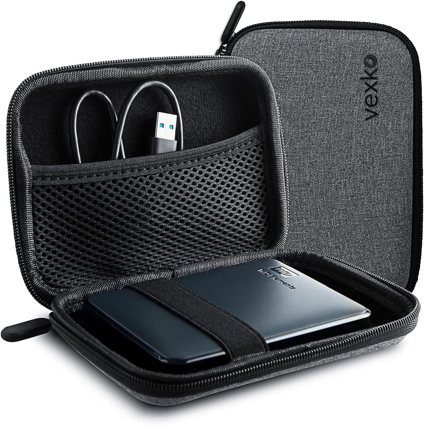 Amazon.com: External Hard Drive Case - GLCON Shockproof EVA Carrying ...