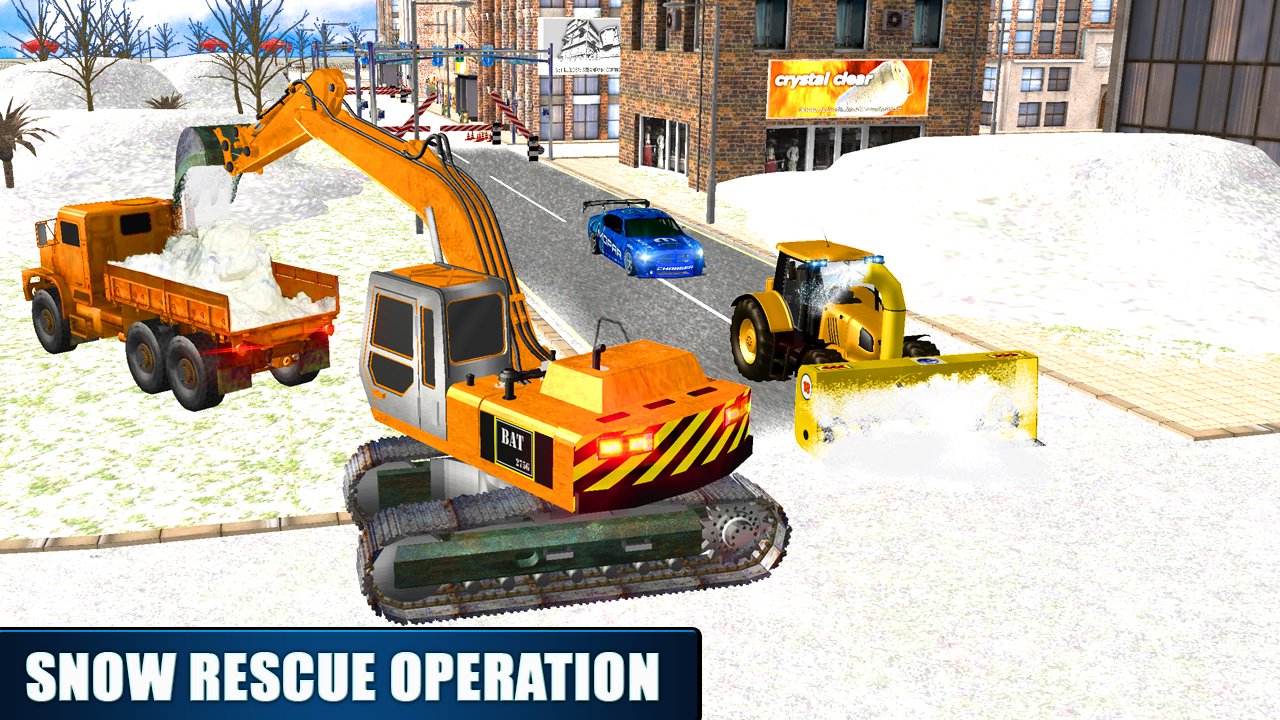 Winter Truck Driver Snow Plow Machine Driving 3D Simulator Game 2023 ...
