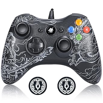 Amazon.com: BRHE PC Controller for Gaming, Wired Controller Compatible ...