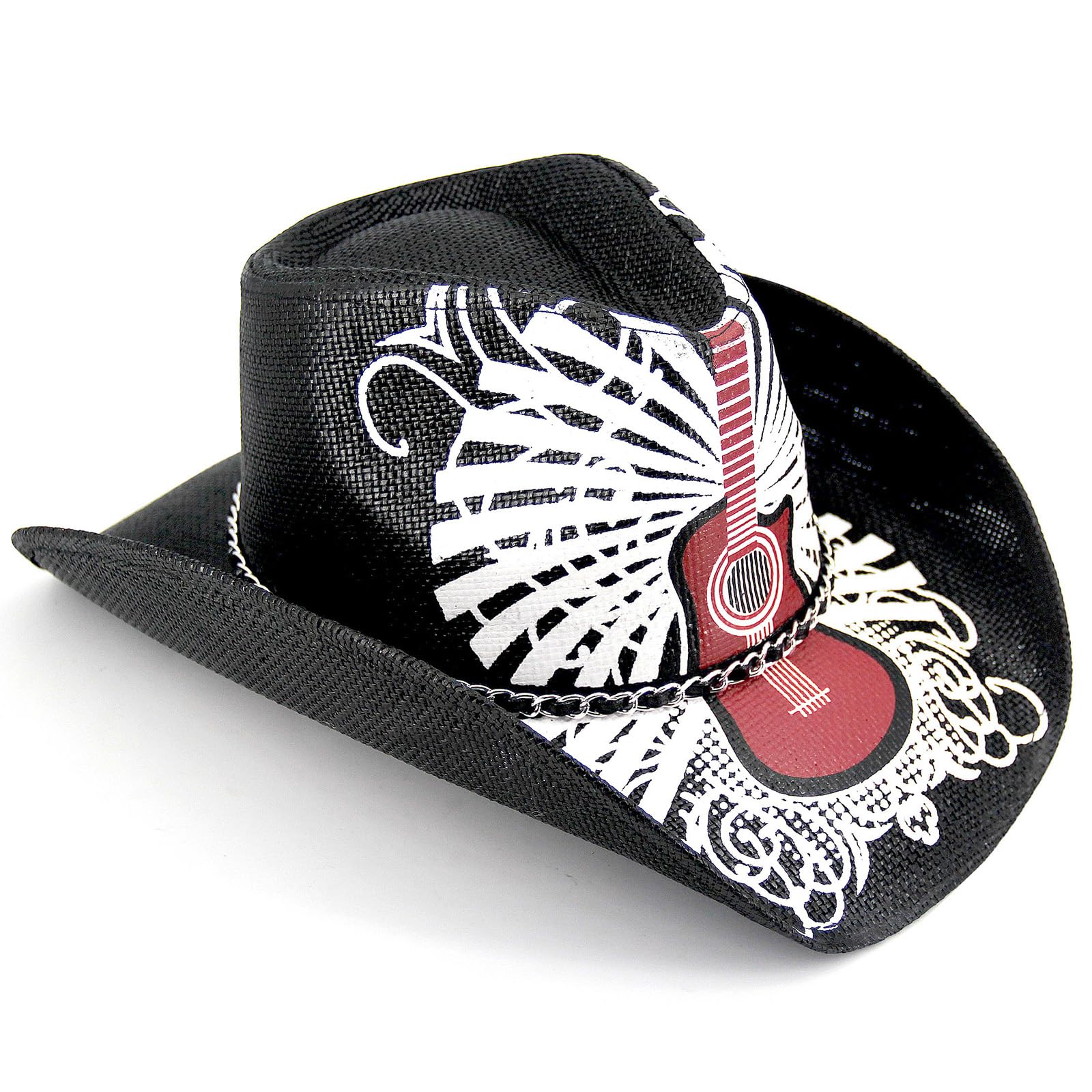 Western Rock Cowboy Hat Cowgirl Hat Men's Women's Music Hats Sun Hats ...