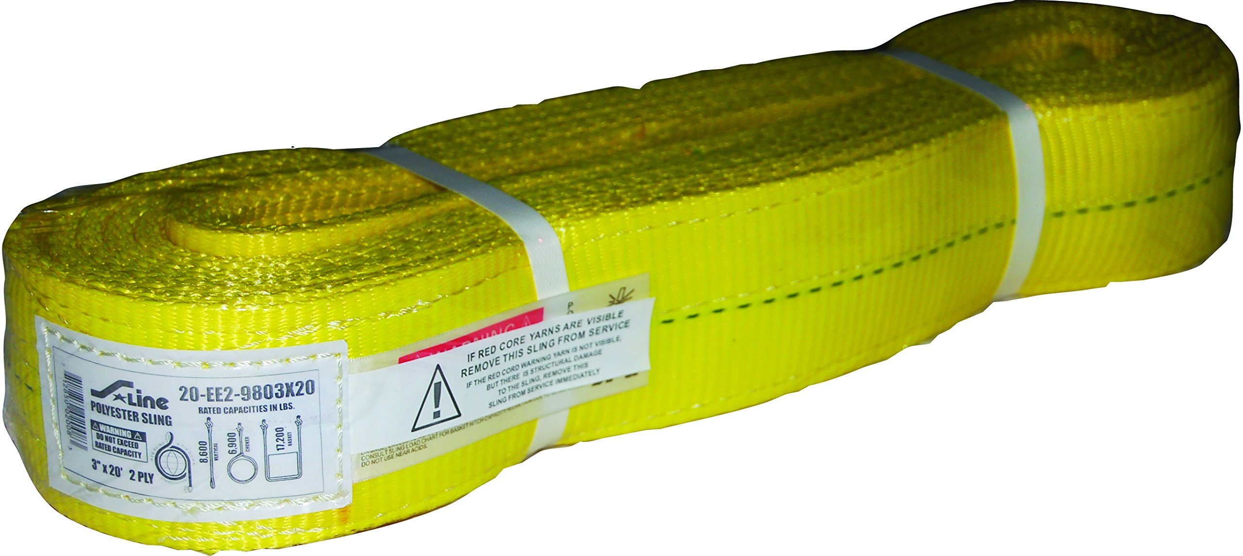 Buy S-Line by Ancra 20-EE2-9803X20 S-Line Eye Twisted Web Lifting Sling ...