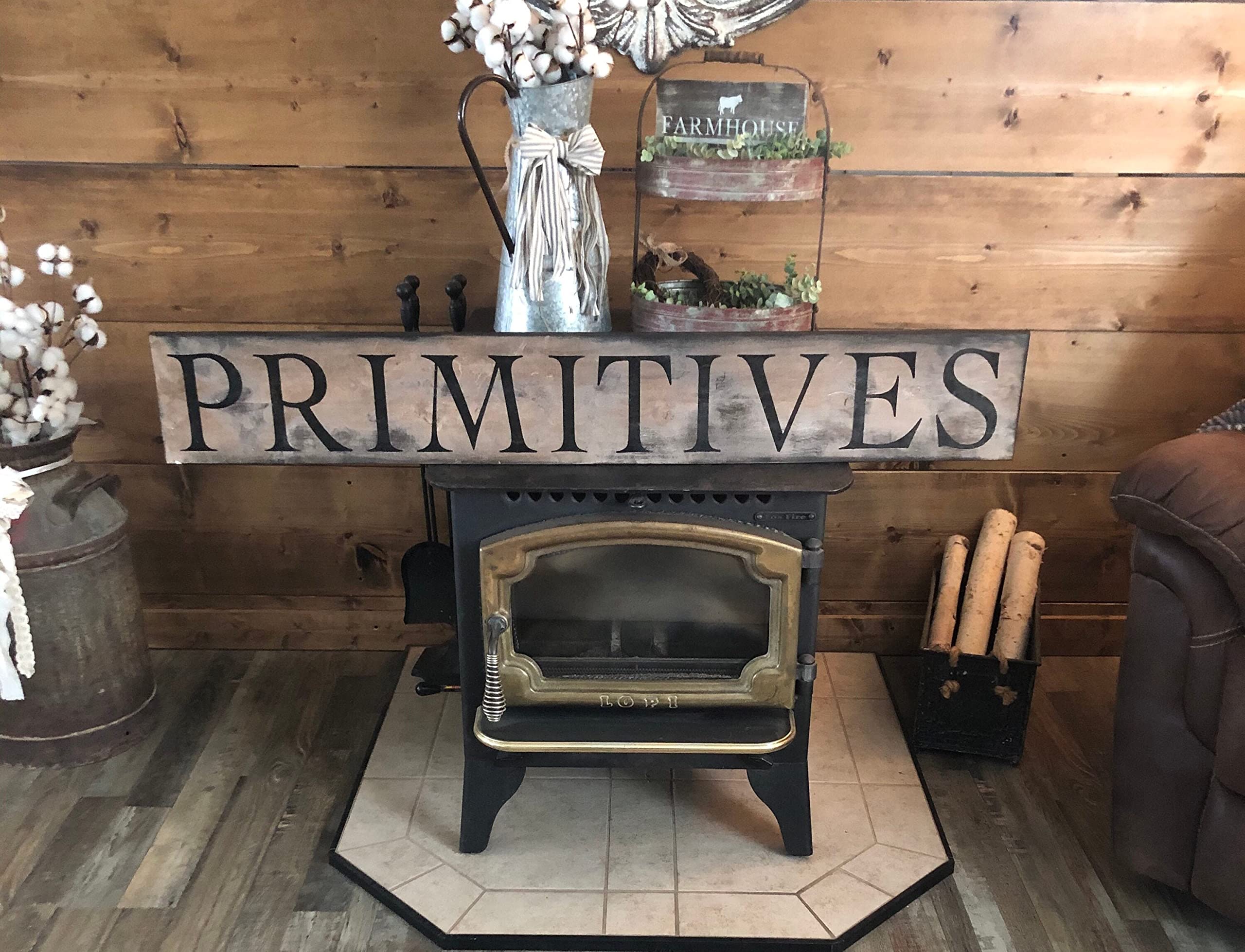 Primitive Hand Painted Signs