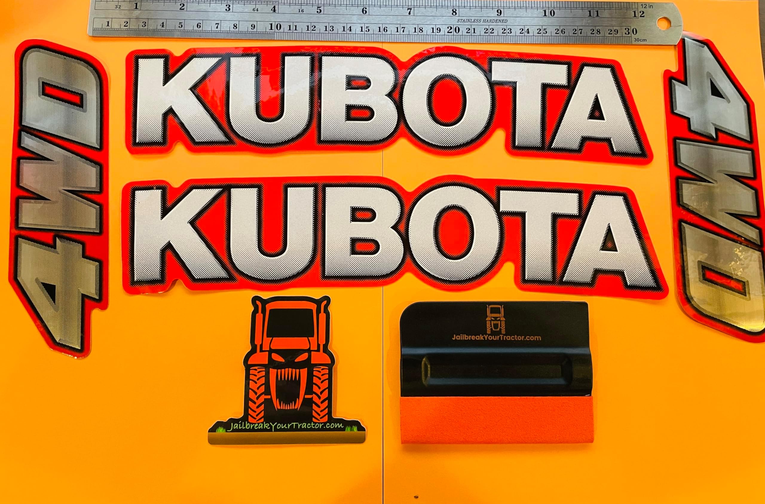 Amazon.com - OEM Kubota Compatible BX25D Tractor BX Decal Kit Tractor ...