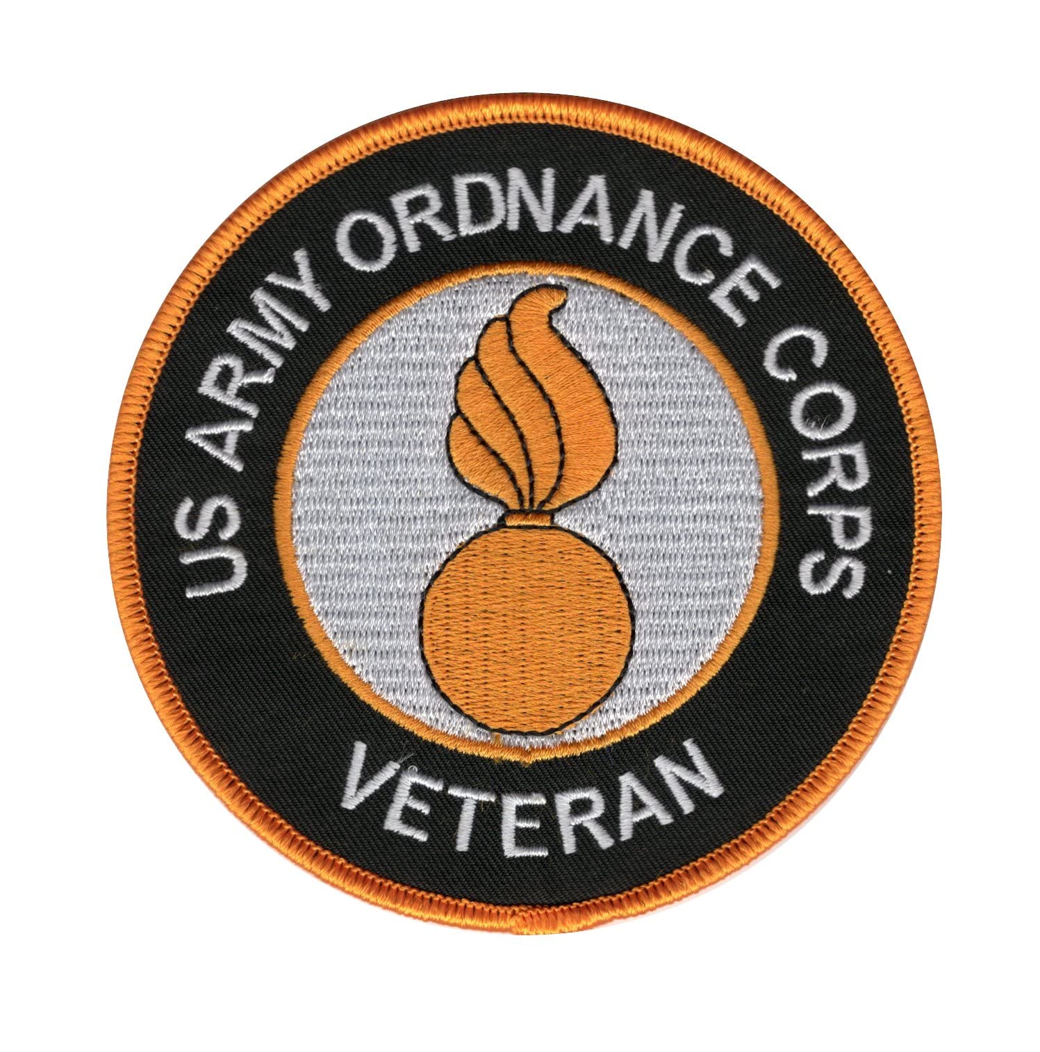 Amazon.com: US Army Ordnance Corps Veteran Patch : Clothing, Shoes ...
