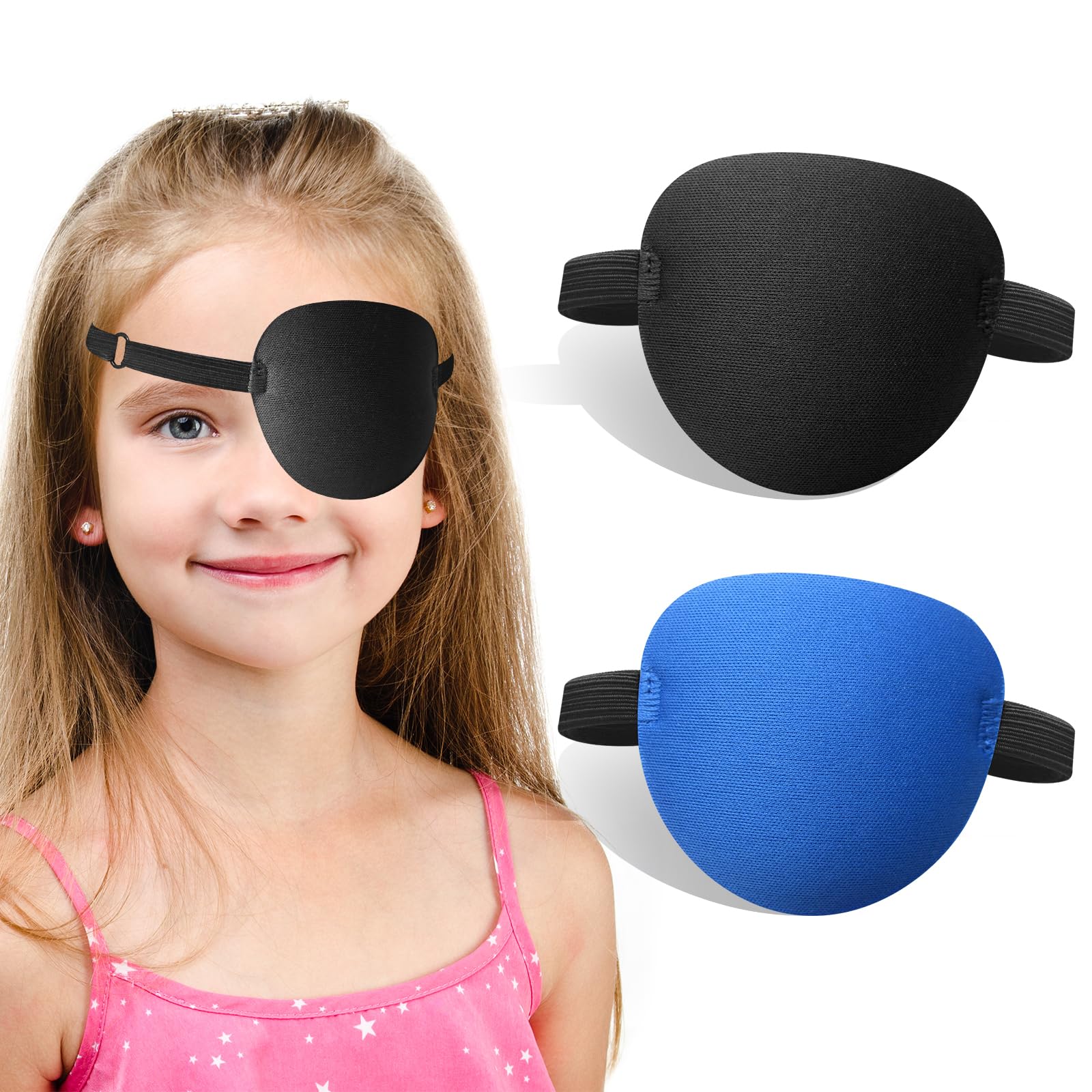 RIKEYO Eye Patches for Adults Kids,2 Pcs Medical Eye Patches for ...