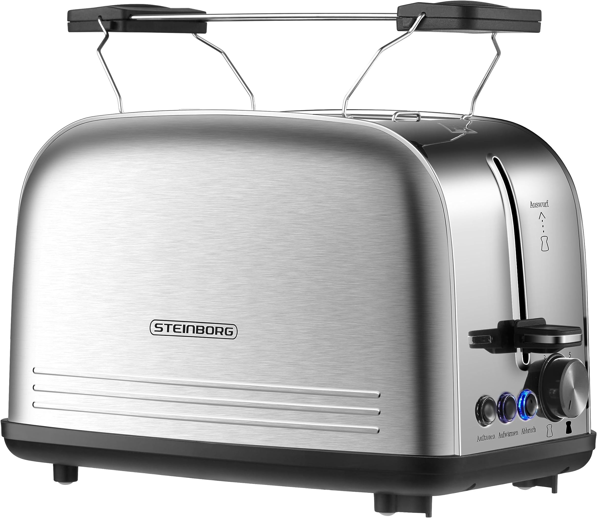 SEVERIN Automatik-Toaster, Toaster mit Brötchenaufsatz, hochwertiger ...