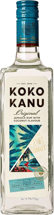Koko Kanu Original Jamaica Rum with Coconut Flavour, 70 cl : Amazon.co ...