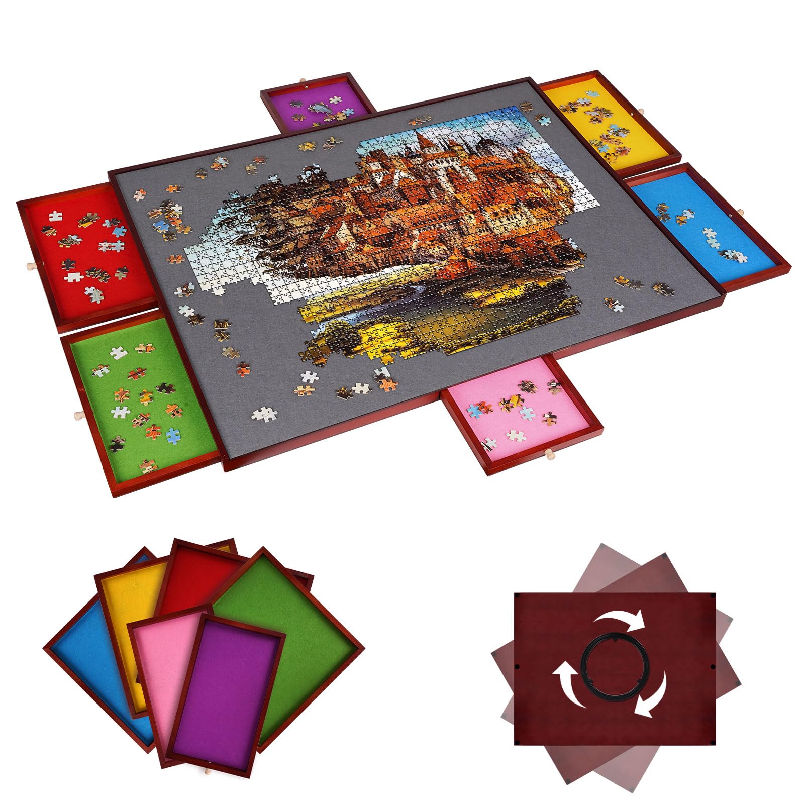 6 Piece Jigsaw Puzzle Template 6 Step Hexagons Puzzle Diagram For