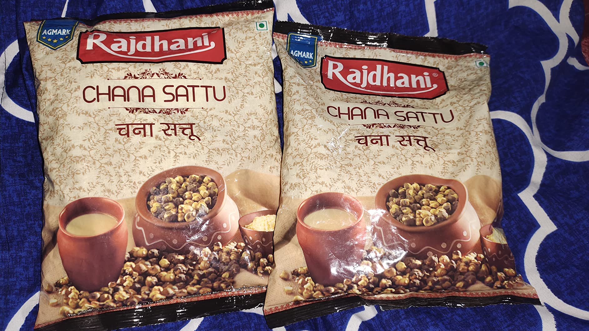 Rajdhani Chana Sattu Drink Powder, 500 Gram (Pack Of 2Pcs) | Gluten ...