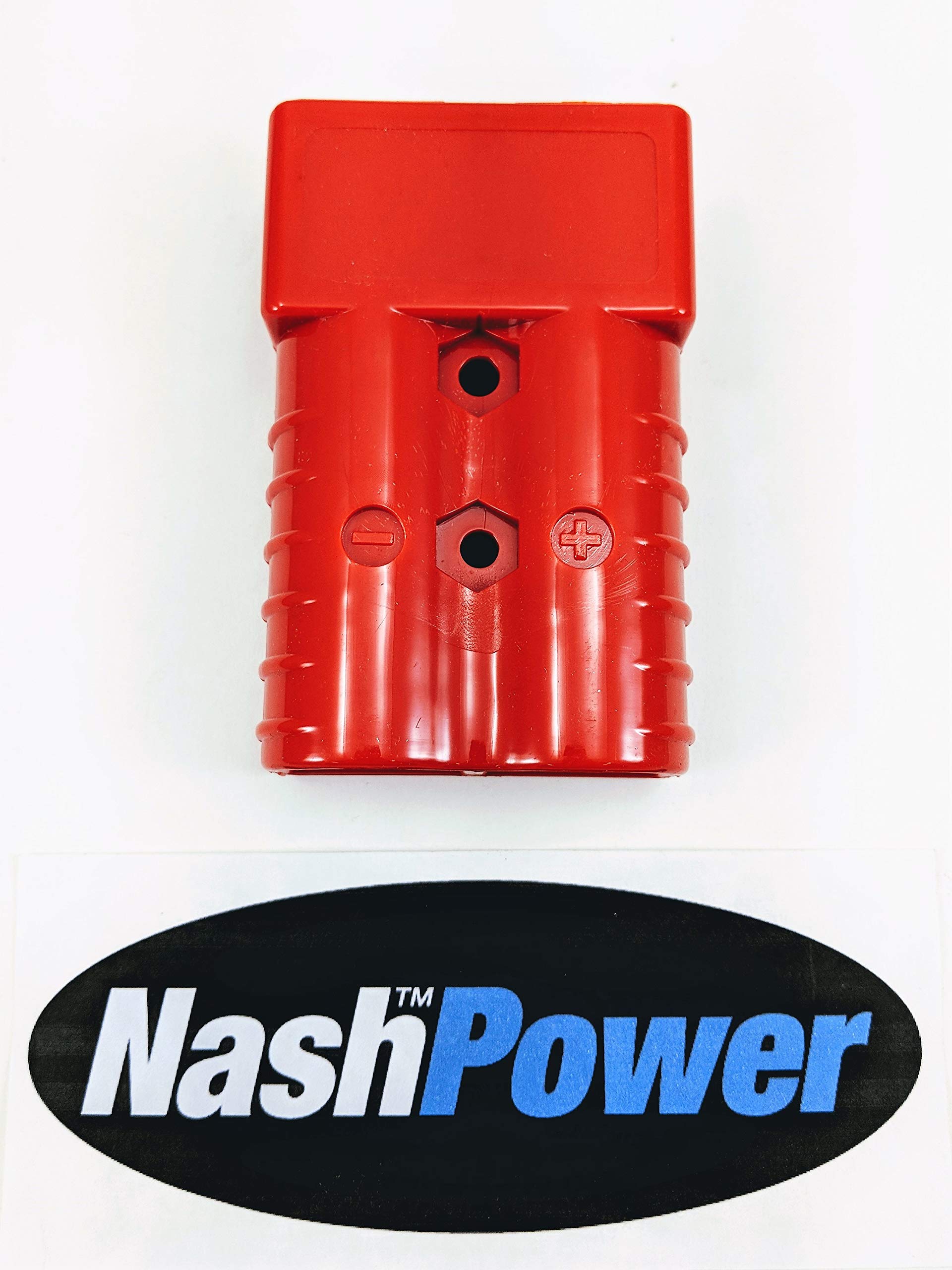 Amazon.com: 350 Amp Red Battery Connector Housing Replaces Anderson ...