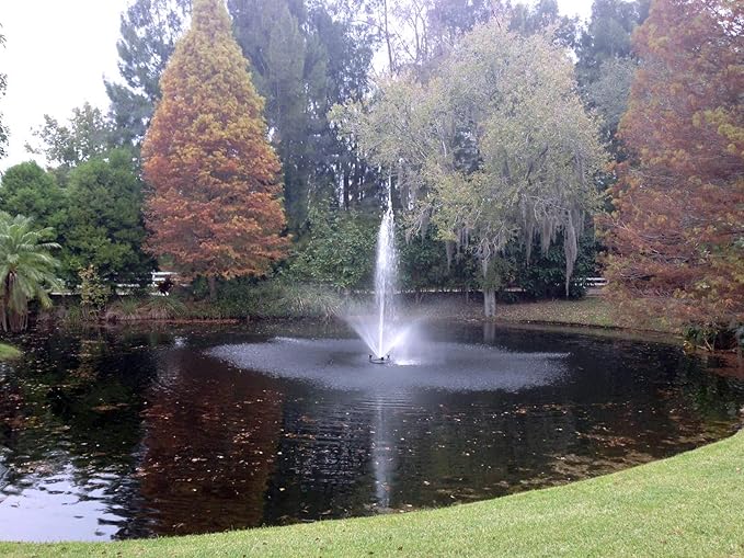 Amazon.com: 1hp WaterSmith PRO Aerating Pond Fountain : Patio, Lawn ...