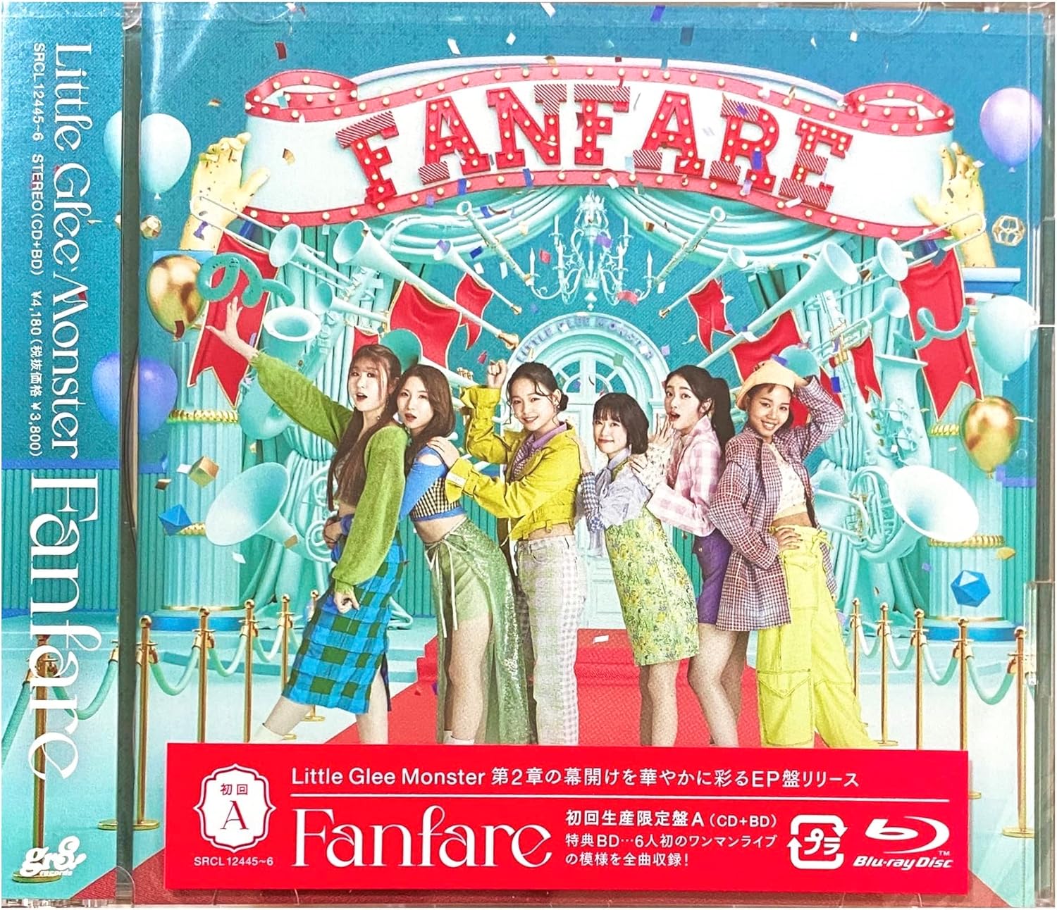 Amazon.co.jp: 【外付け特典あり】 Fanfare (初回生産限定盤A)(CD+Blu-ray)(オリジナルA5クリアファイル付): ミュージック