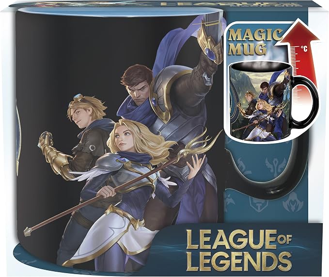 ABYstyle League of Legends Champions Taza de té de cerámica con cambio ...
