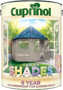 Cuprinol Garden Shades Wood Paint - Muted Clay - 5L : Amazon.co.uk: DIY ...