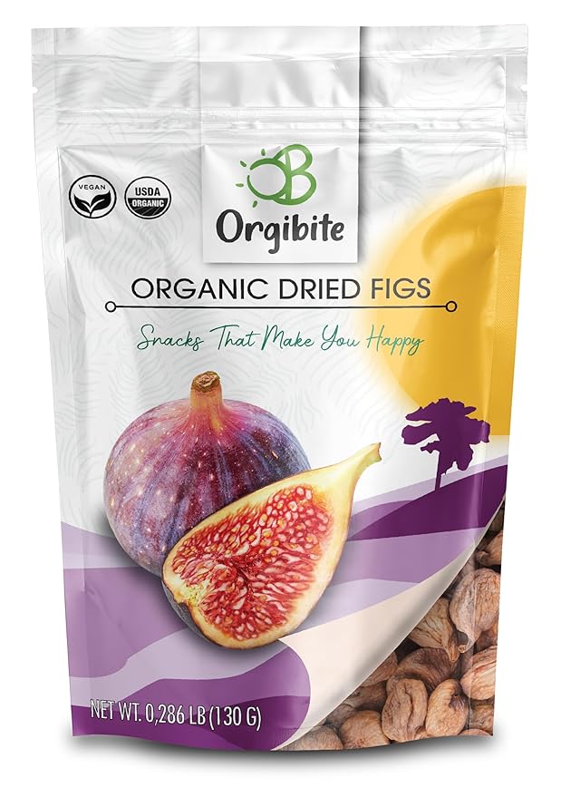 Amazon.com: Orgibite Natural Dried Figs | Organic Vitamin-Rich Dried ...