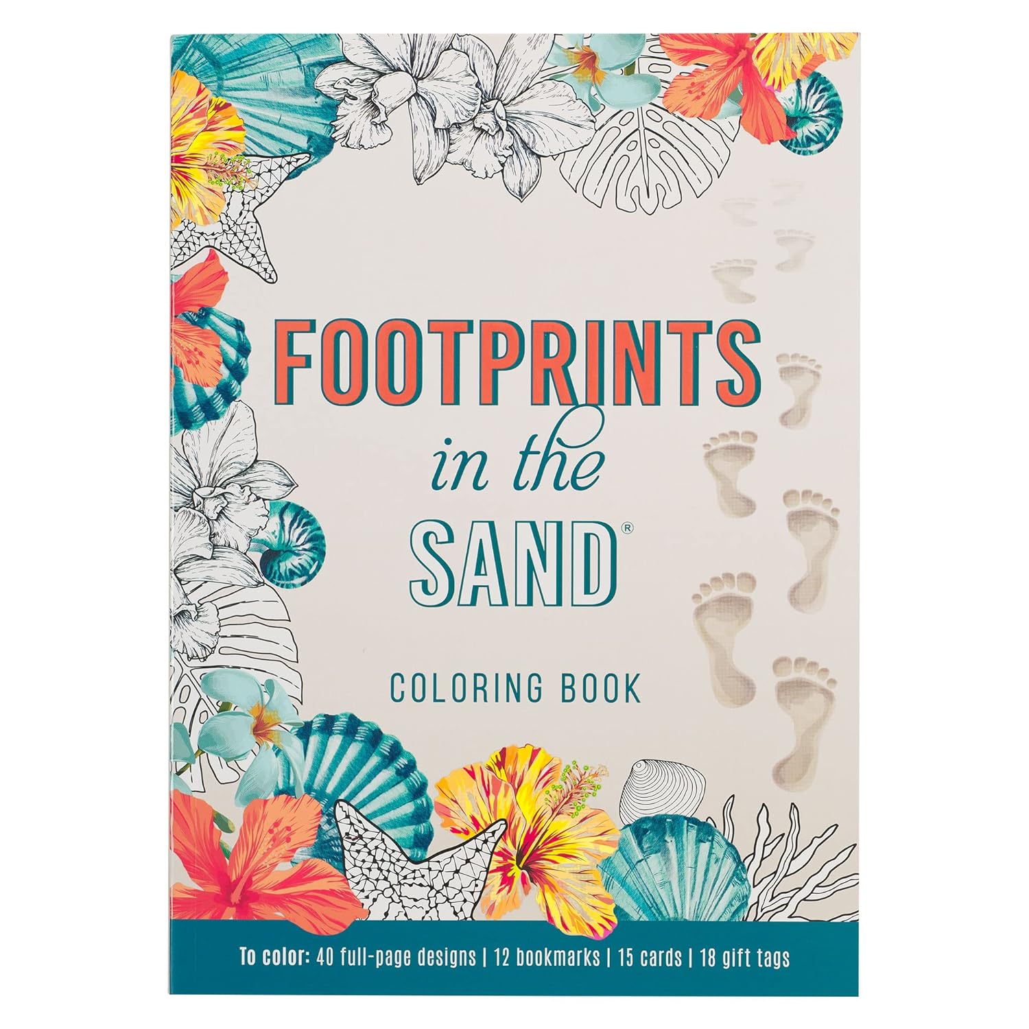 Amazon.com: Footprints in the Sand Coloring Book: 9780638000399 ...