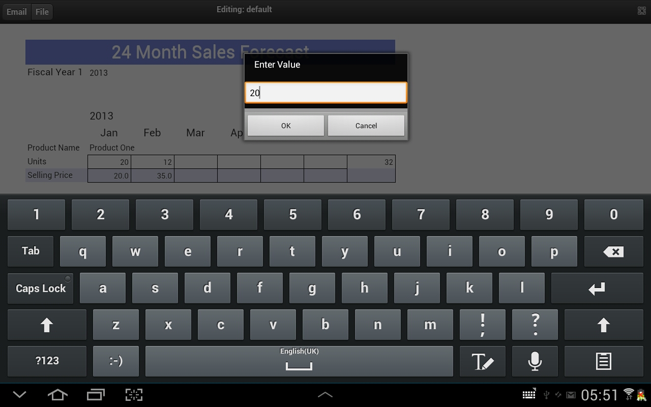 Sales Forecast - App on Amazon Appstore