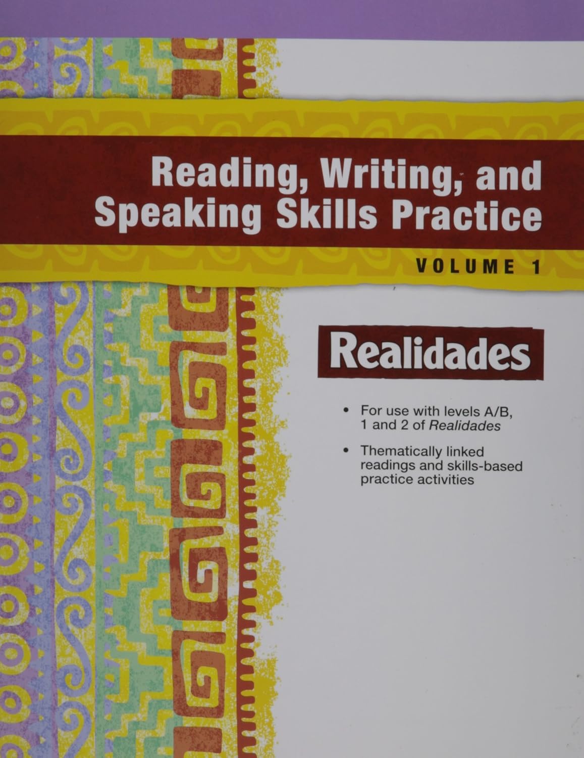 Amazon.com: Reading, Writing, and Speaking Workbook, Volume 1: ...