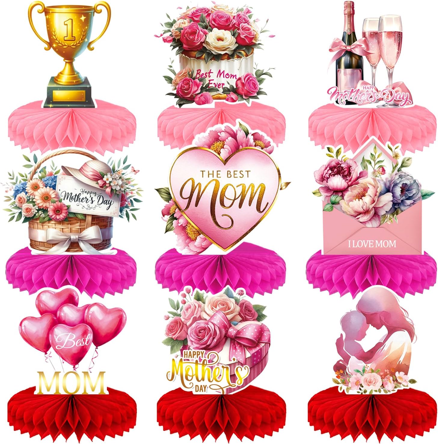 Amazon.com: Mothers Day Table Decorations - Mother's Day Decorations ...