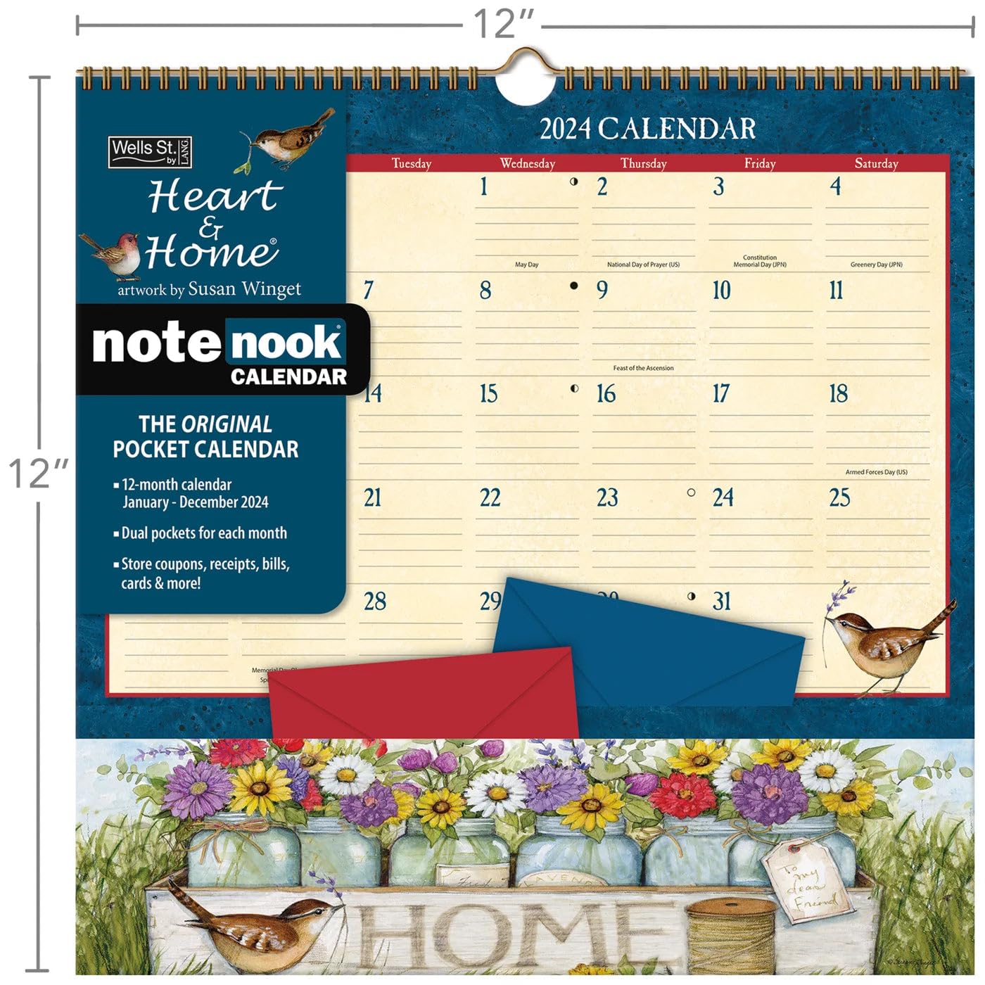 Snapklik.com : Heart & Home 2024 Note Nook