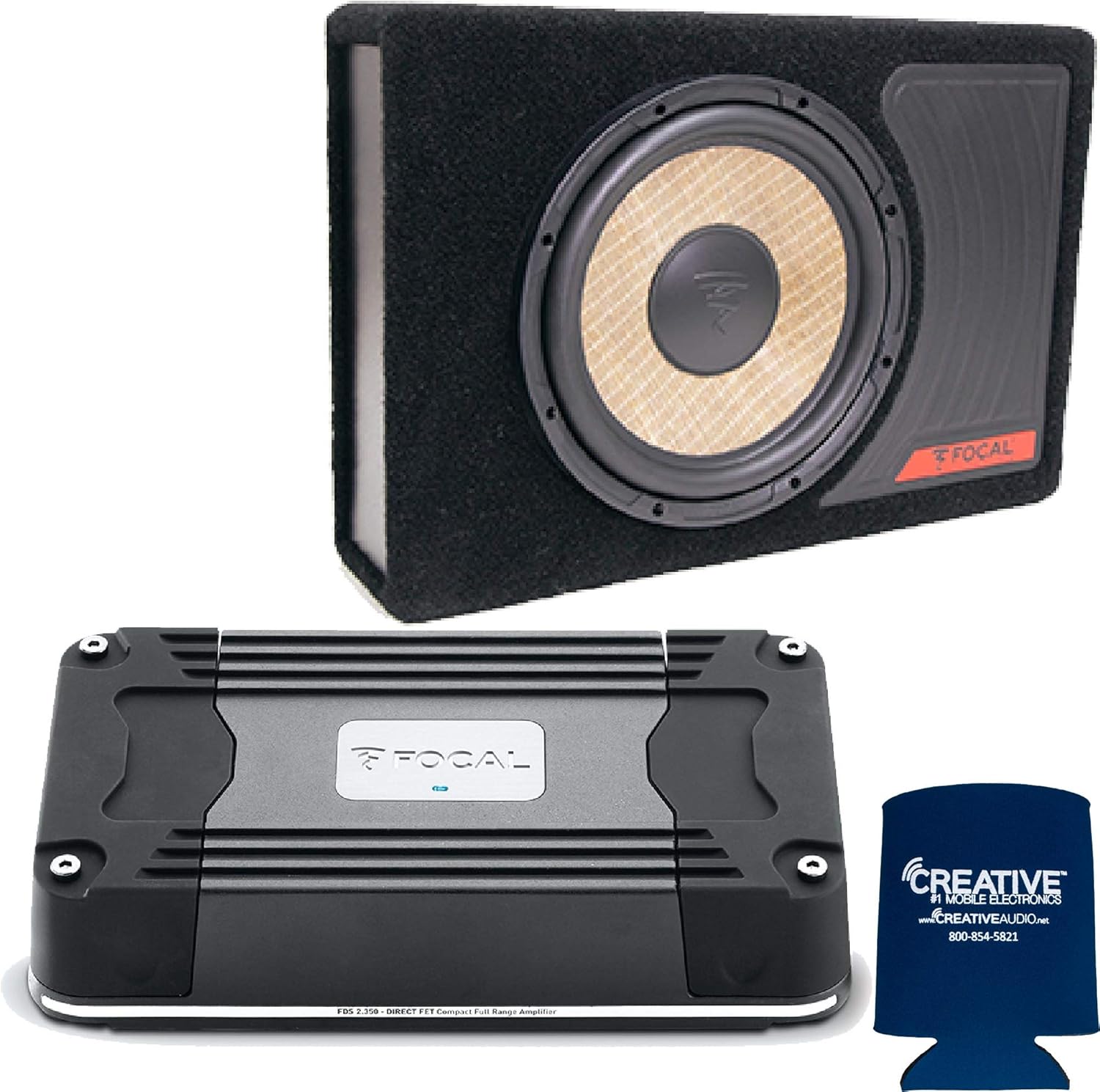 Amazon.com: Focal FDS2.350 2-Channel Amplifier + Flax-Universal-10 10 ...