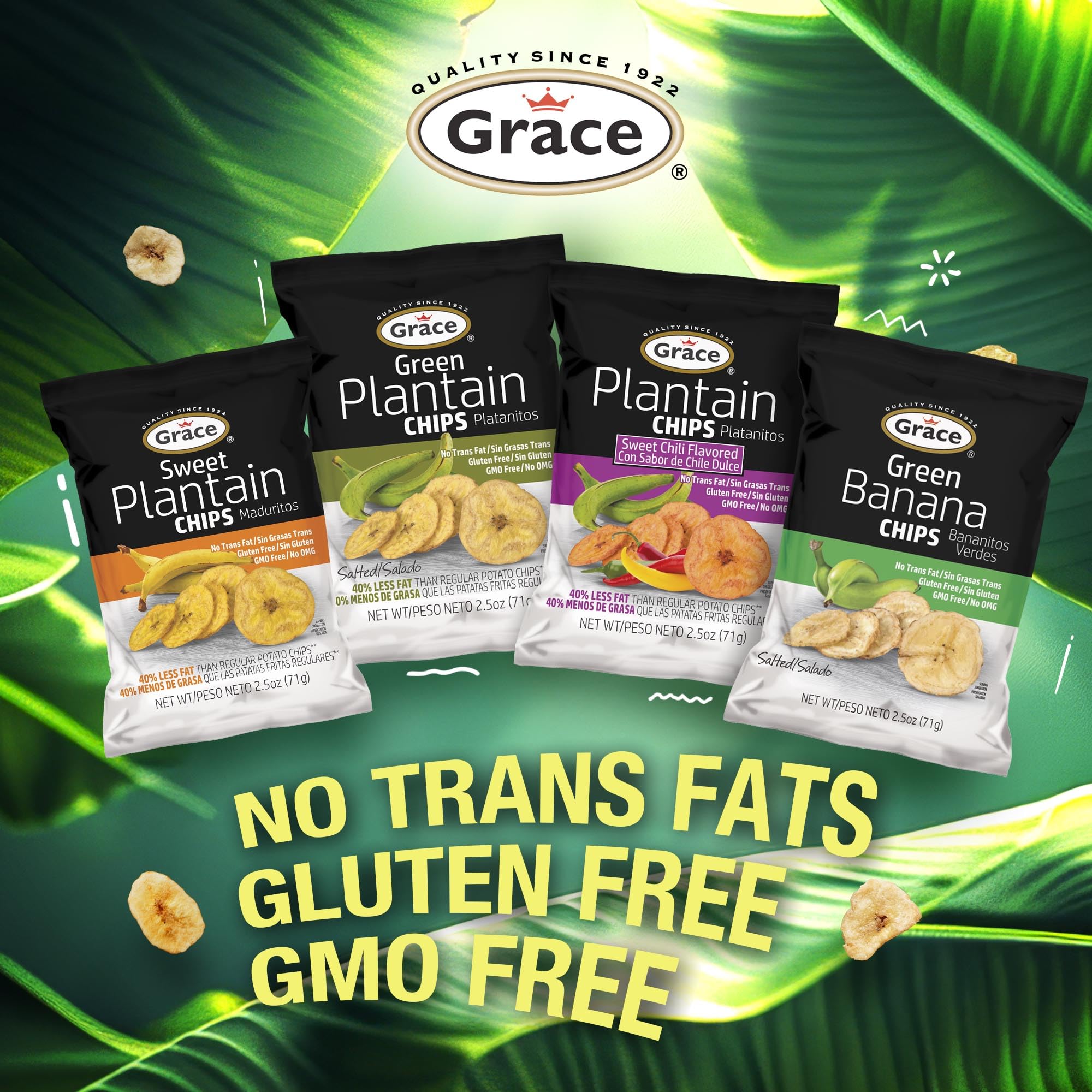 Snapklik.com : Grace Sweet Chili Plantain Chips 2.5oz - 6 Pack ...