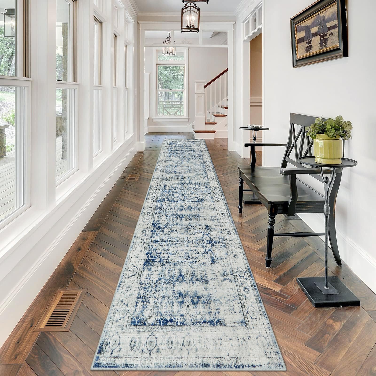 12 Foot Long Hall Runners Runner Rug 3'7" X 12" Feet 110 X 365 Cm