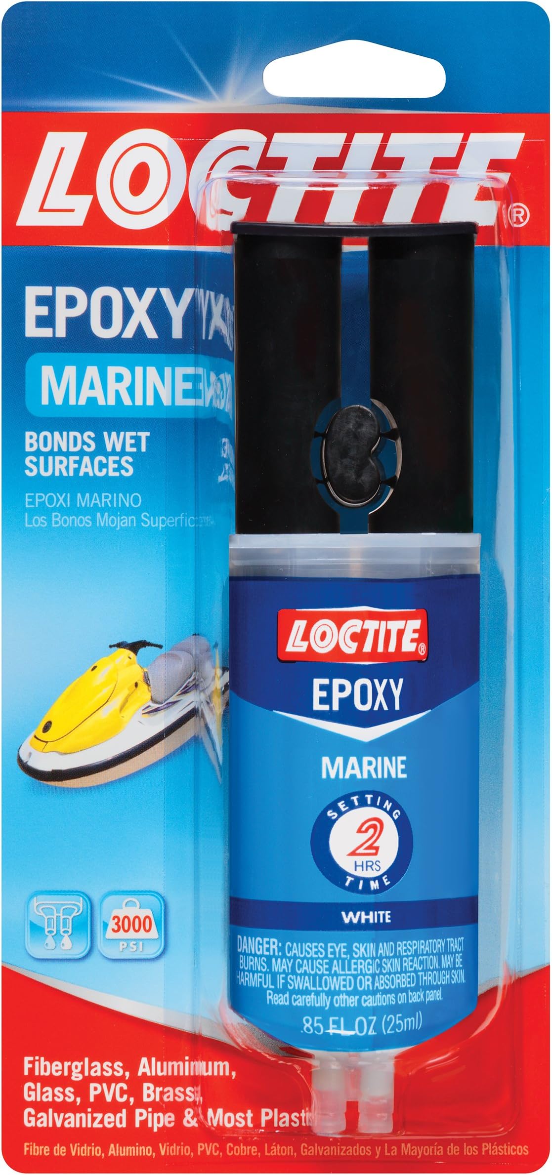 Amazon.com: Loctite Epoxy Marine, 0.85 fl oz, 8, Syringe : Industrial ...