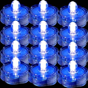 Amazon.com: TDLTEK Waterproof Submersible Led Lights Tea Lights for ...