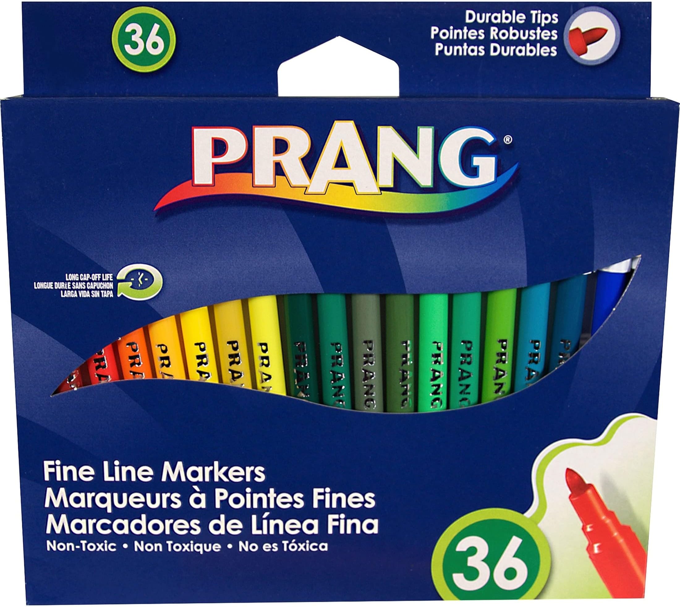 Amazon.com : Taotree 36 Colors Dual Tip Art Markers Pens Alcohol ...