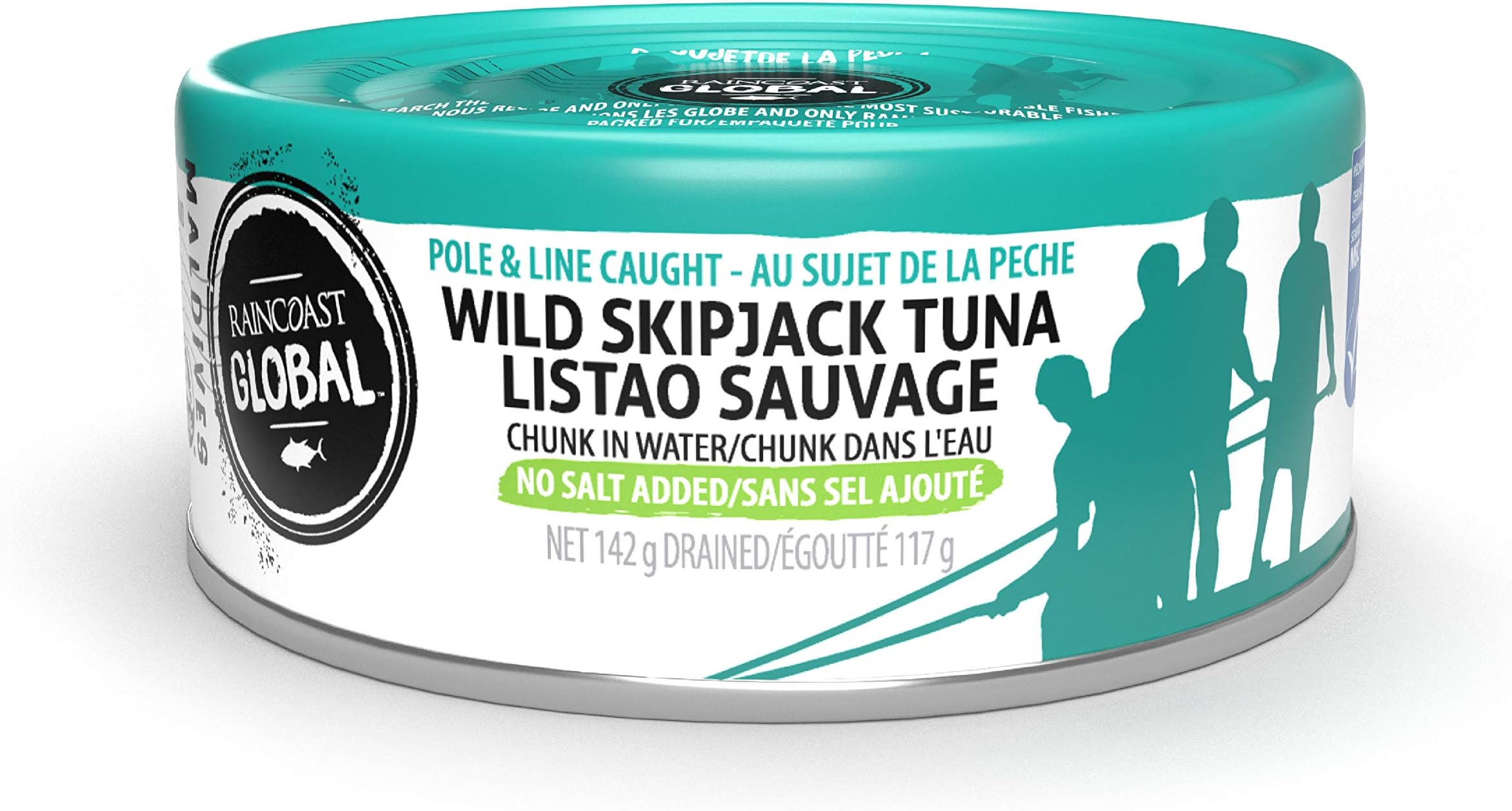 Amazon.com : 365 by Whole Foods Market, No Salt Albacore Tuna in Water ...