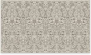 Amazon.com: Ruggable x Disney Washable 3x5 Area Rug, Mickey Damask ...